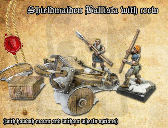 Battle-Models > Shieldmaiden Ballista w/crew